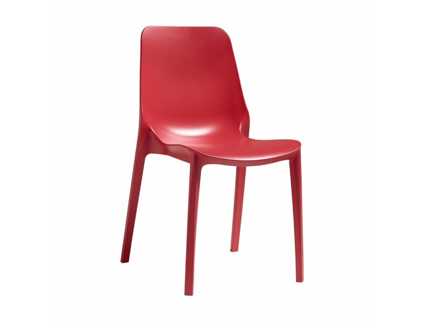 GINEVRA Stackable technopolymer chair By SCAB DESIGN