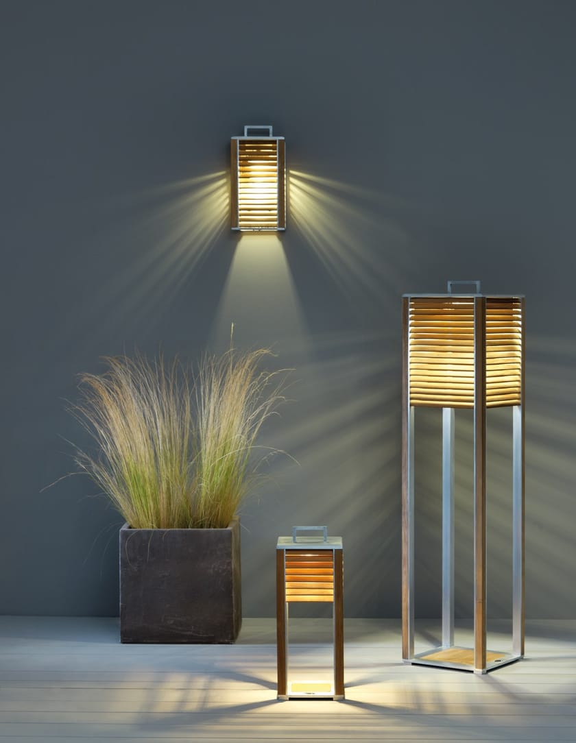 GINGER Teak lantern By Ethimo | design Niccolò Grassi
