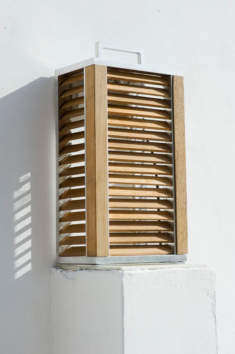 GINGER LED teak Outdoor wall Lamp By Ethimo | design Niccolò Grassi