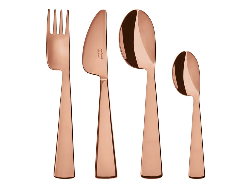 GIO PONTI CONCA Stainless steel cutlery set for children By Sambonet ...