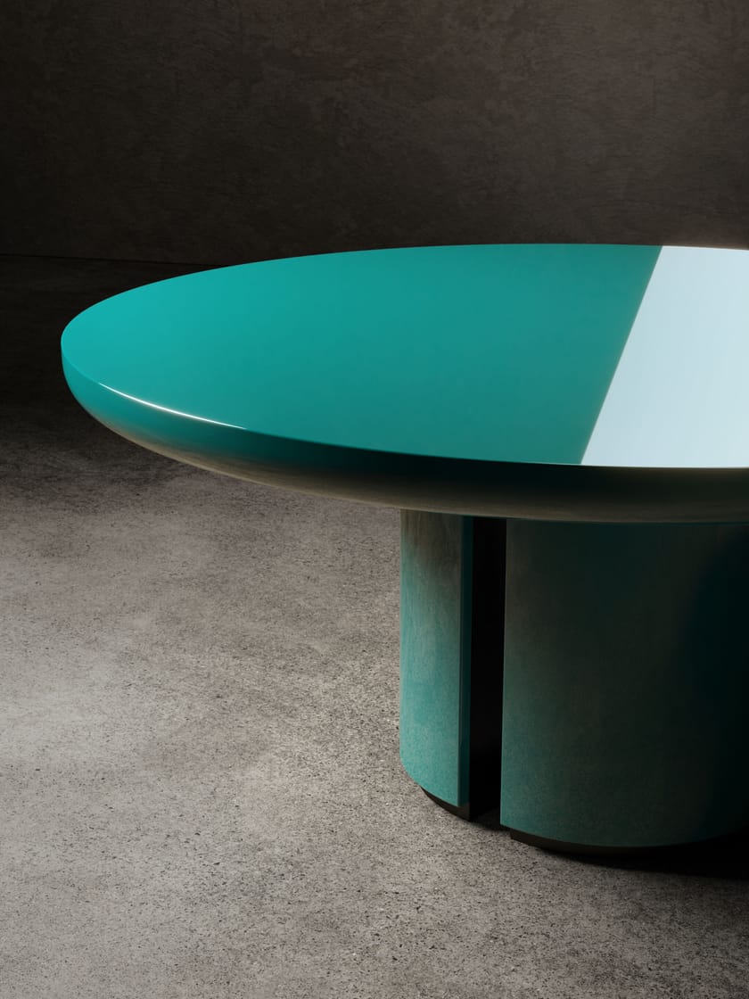 A DAY IN THE LIFE Round wooden living room table By GIOPAGANI | design ...