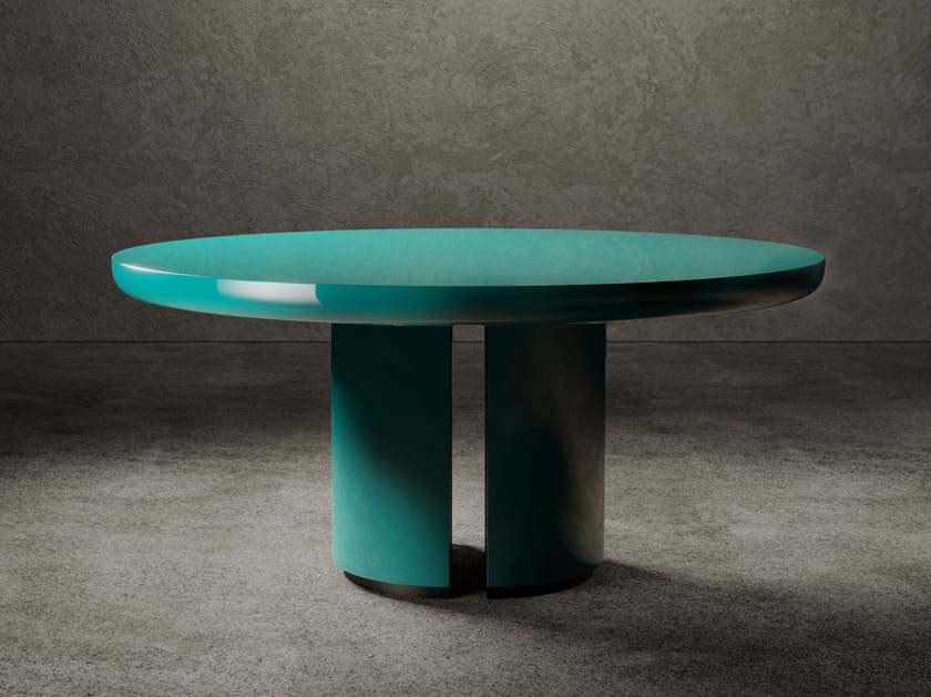 A DAY IN THE LIFE Round wooden living room table By Giopagani | design ...