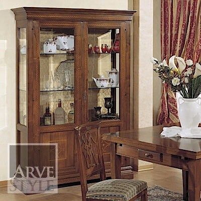 GIOTTO | Solid wood display cabinet Giotto Collection By Arvestyle