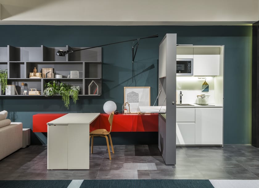 Extending rectangular table GIRÒ By CLEI