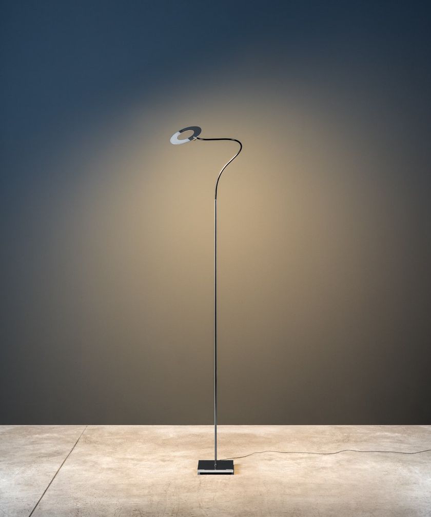 LED adjustable floor lamp GIULIETTA F By Catellani & Smith design Enzo ...