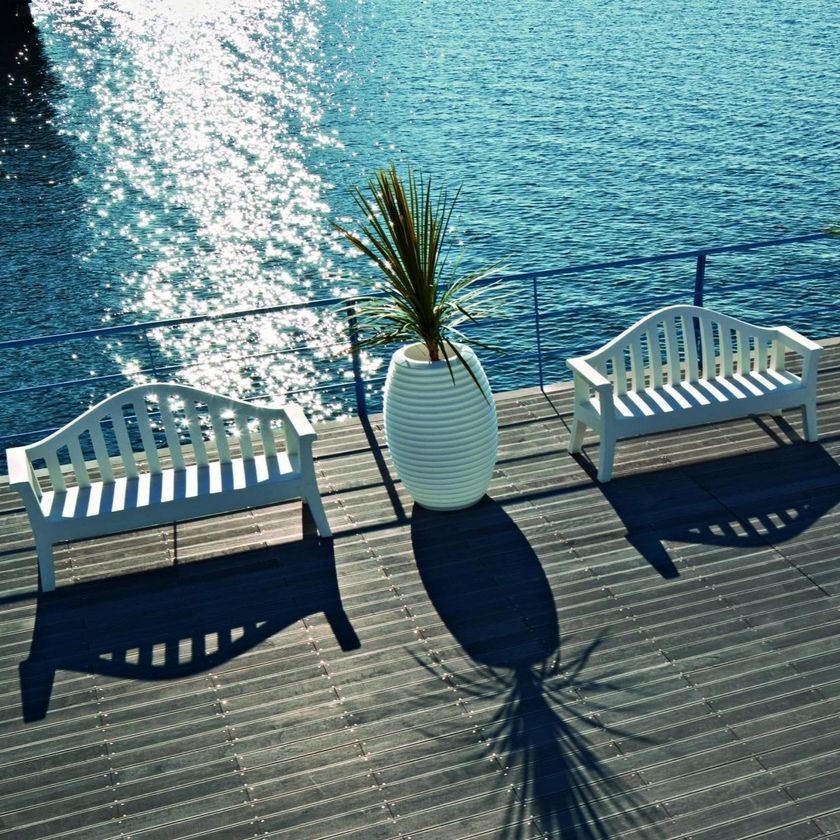 GIULIETTA Garden bench By Serralunga