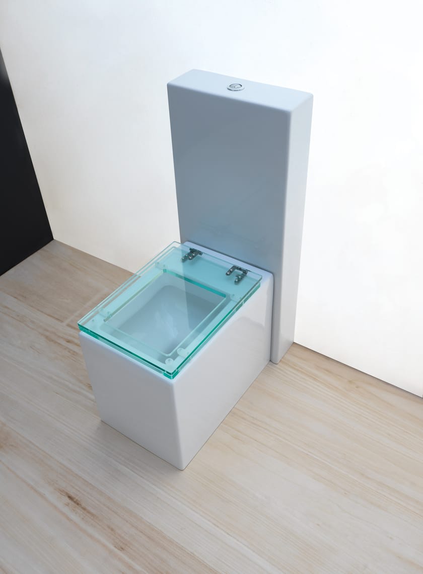 GLASS | Wc monoblocco By GSG Ceramic Design design Massimiliano Abati
