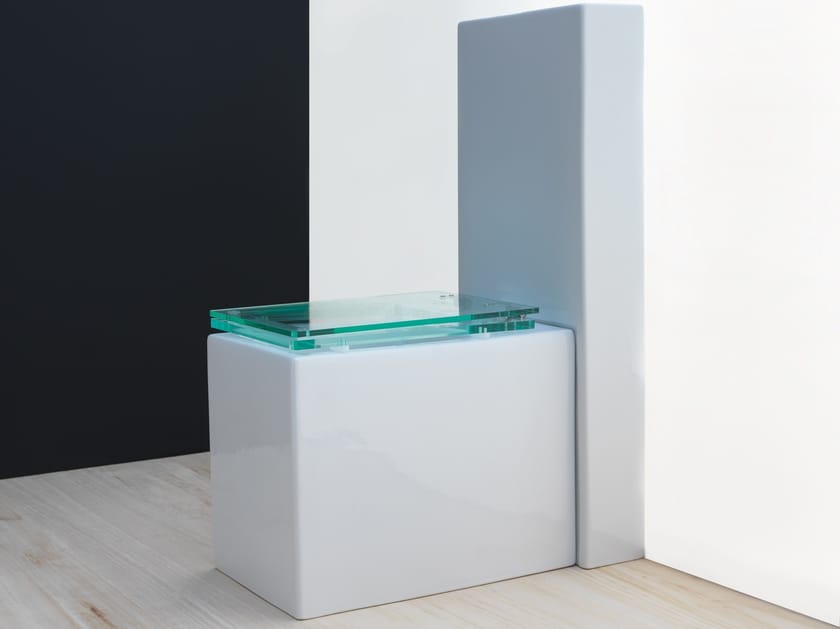 GLASS | Wc monoblocco By GSG Ceramic Design design Massimiliano Abati