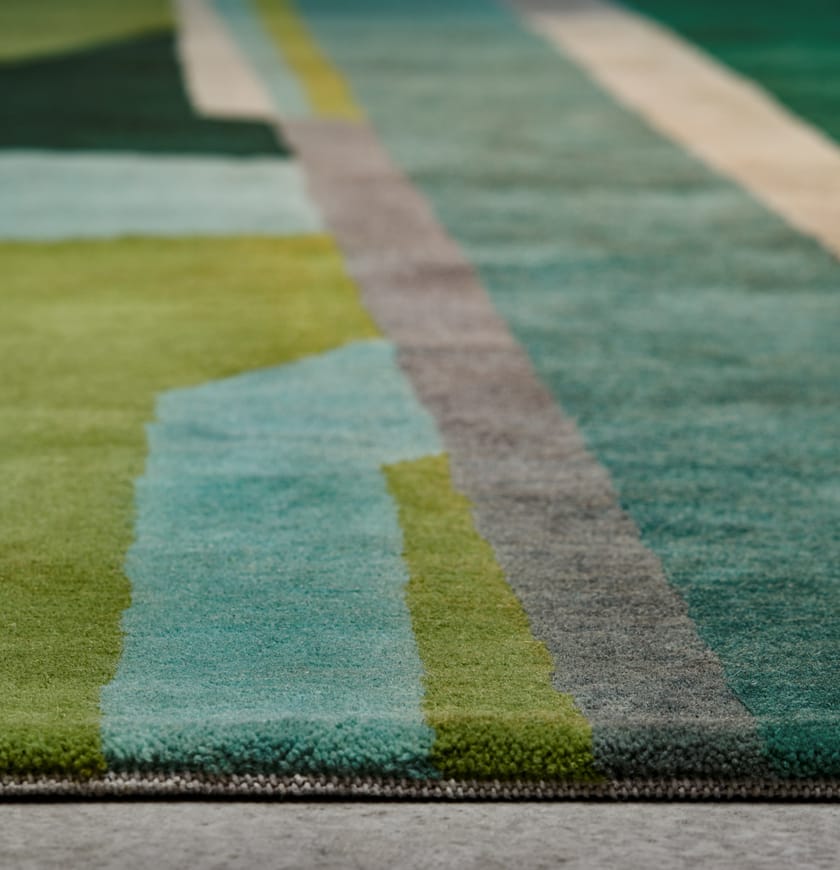GLASS Rug By Toulemonde Bochart | design Eric Gizard