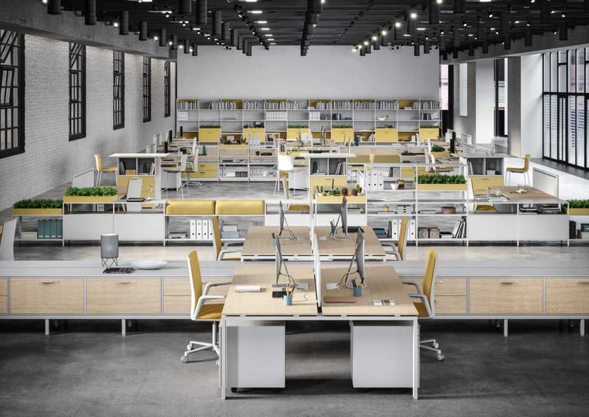 GLIDER | Office desk By Bralco design Gianantonio Perin, Giorgio Topan