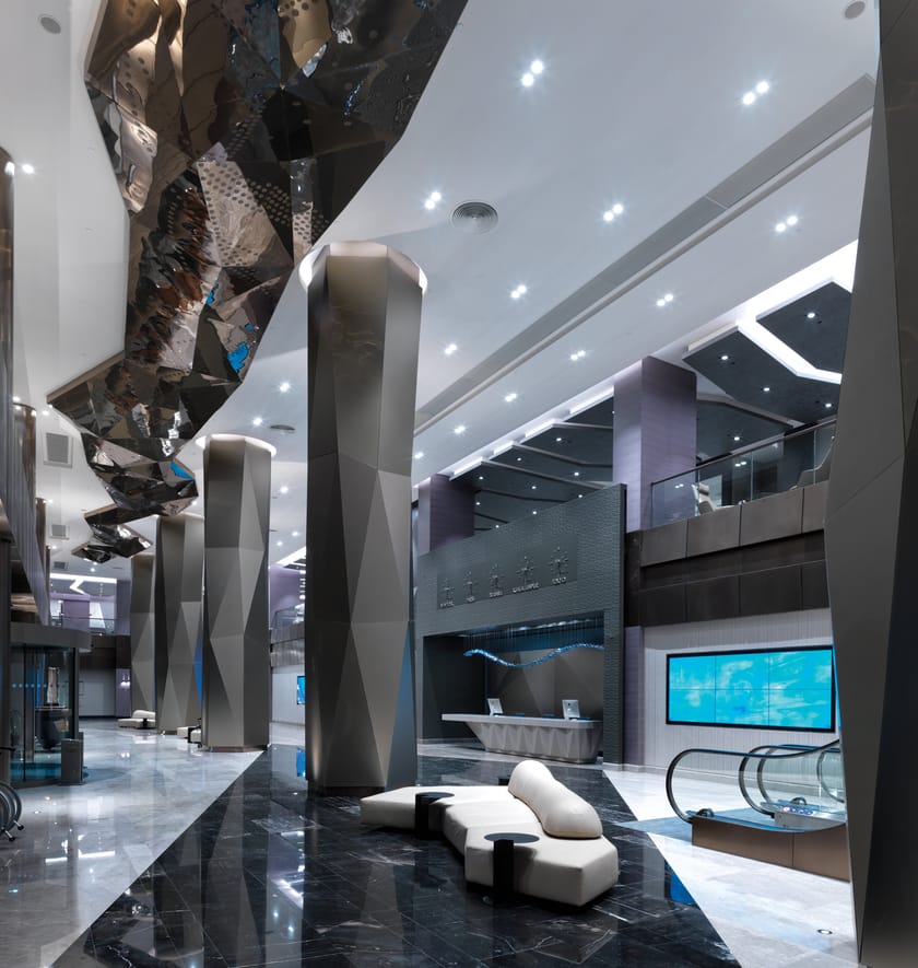 Wire mesh ceiling panels GMT By KASSO