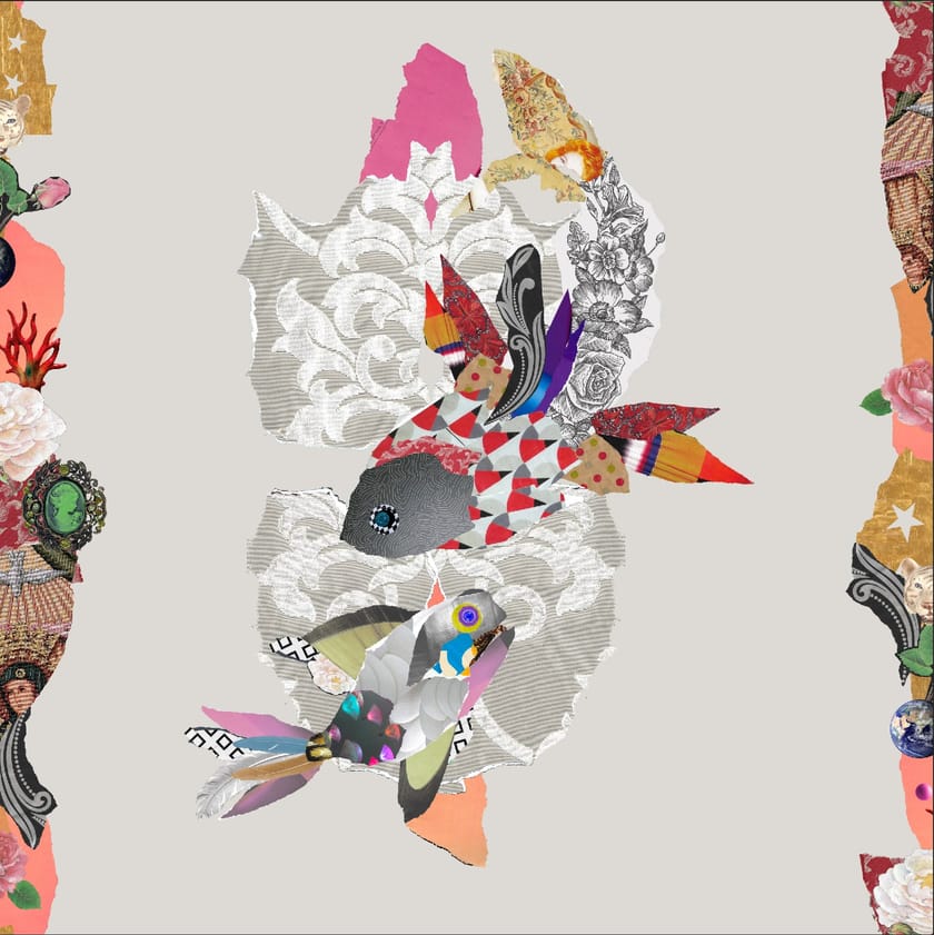 GOLDEN FISH Wall tiles By Officinarkitettura® | design Luca Artioli