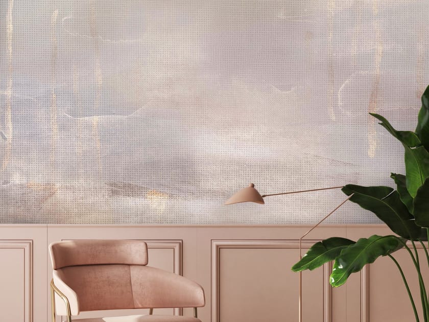 Motif wallpaper PINK WALL By Studijo design Josipa Maras