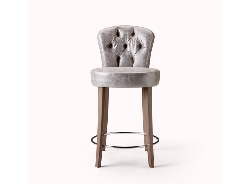 GRAN DUCA High Eco-leather stool By Prestige