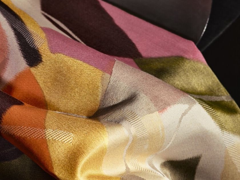 GRAND LEAVES Fabric for curtains By Zimmer + Rohde | design Stefan Gabel