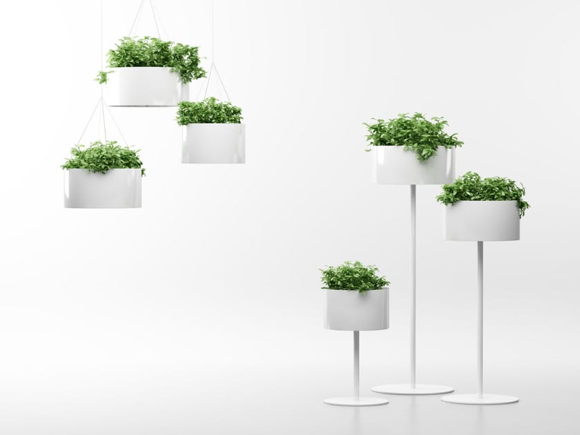 GREEN CLOUD Aluminium plant pot By Systemtronic | design Mermelada Estudio