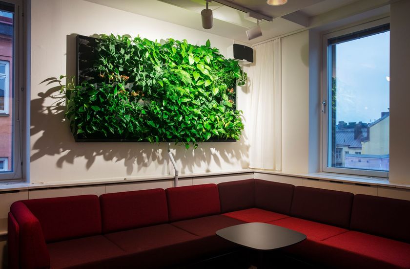 GREEN SCREEN vegetal frame By Greenworks