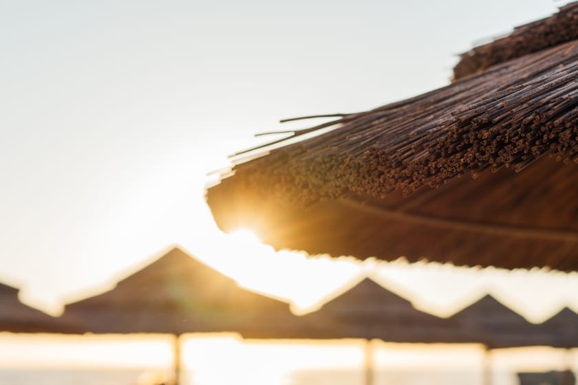 REEDY SUN UMBRELLA Parasol By AFRICA STYLE