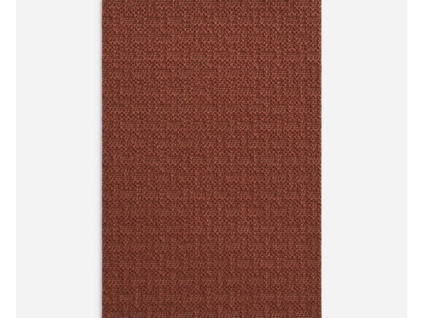 Solid-color jacquard wool fabric GRENADINE By Dedar