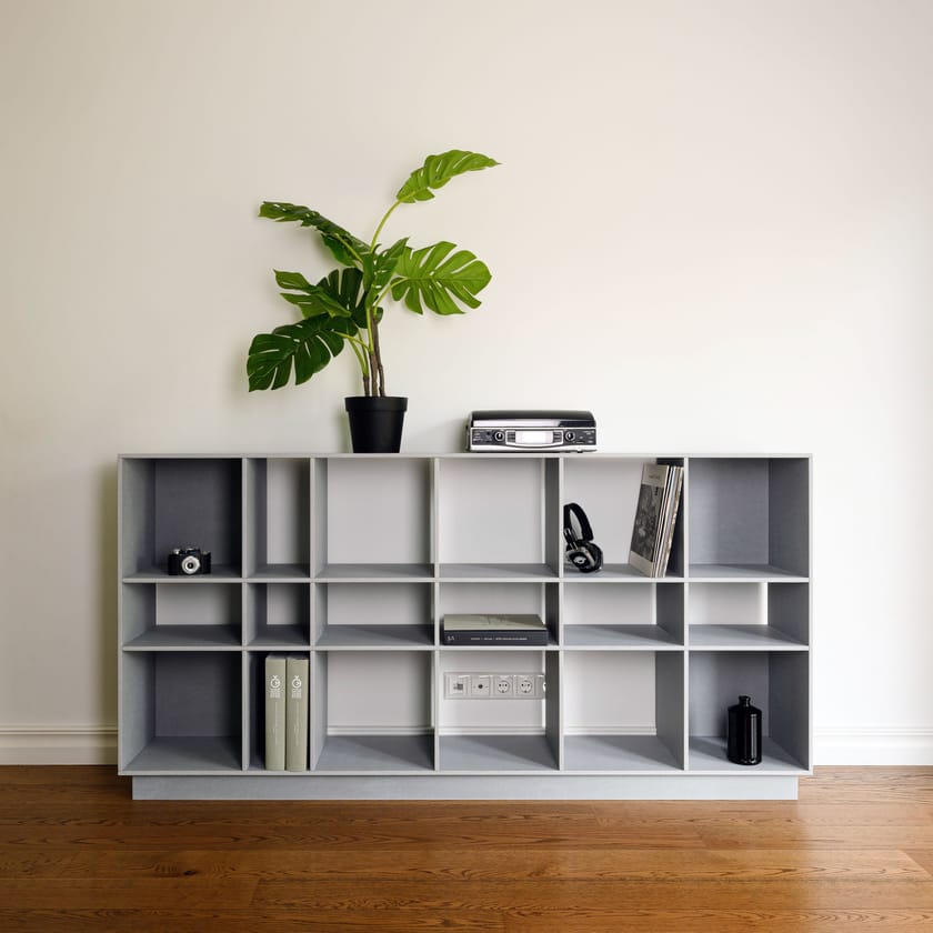GRID bookcase open By Radis