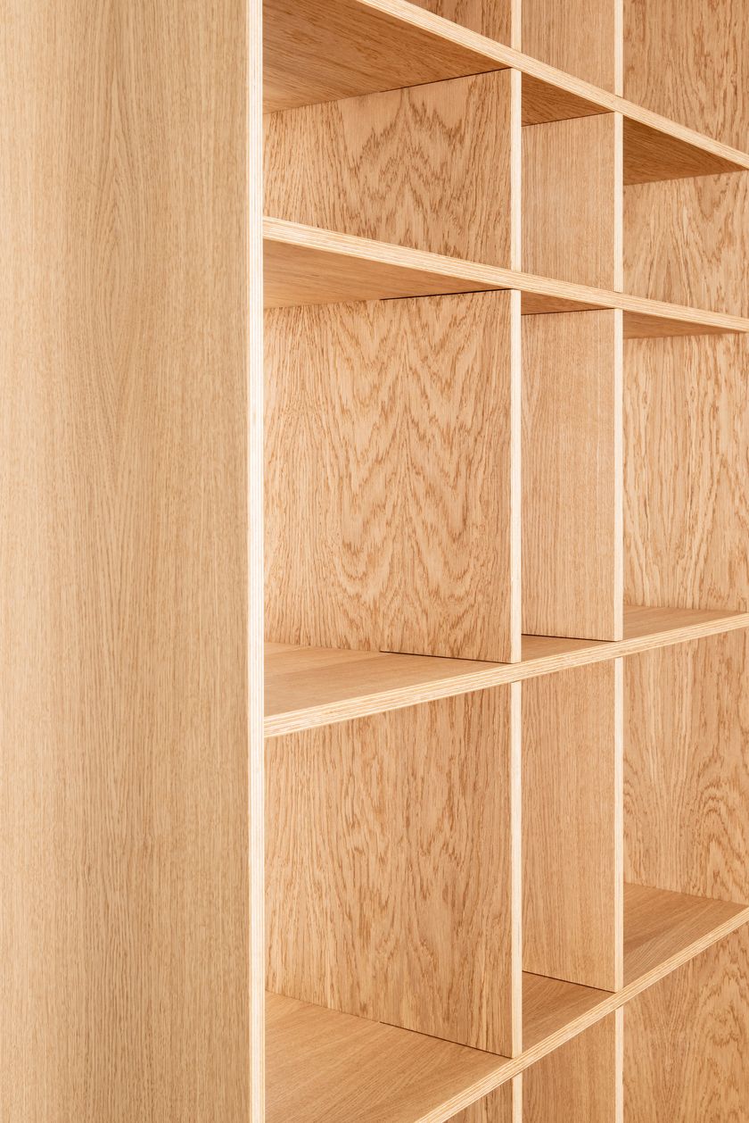 GRID bookcase open By Radis