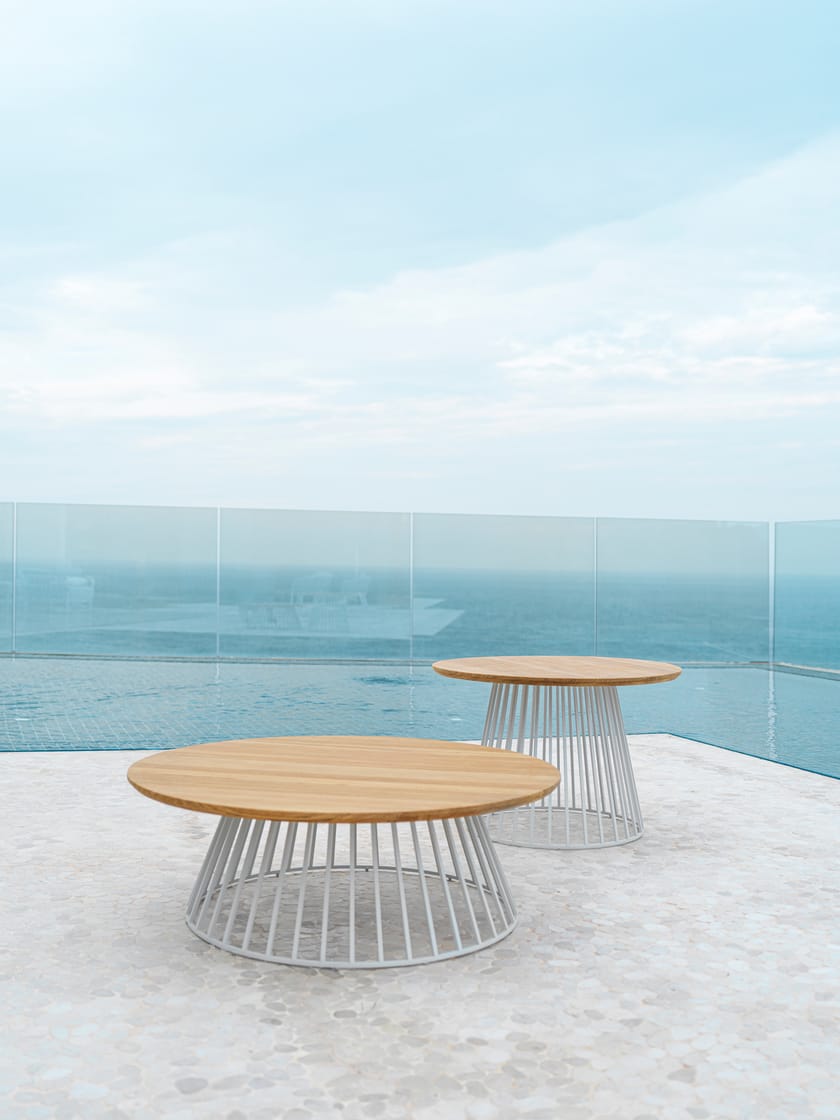 GRID | Teak coffee table Grid Collection By solpuri design Karsten Weigel