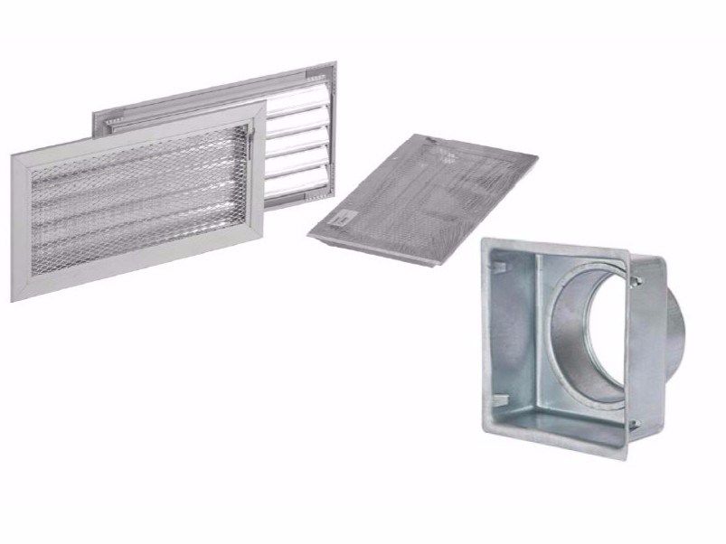 Aluminium air vent GRILL FOR VENTILATION WITH SHUTTER By Dakota