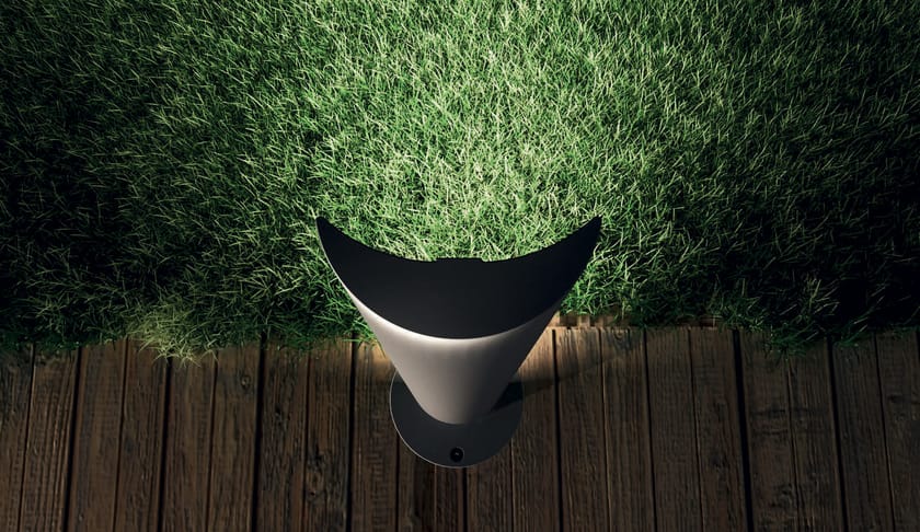 LED stainless steel bollard light GRIN By iGuzzini