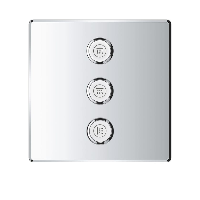 Parte esterna per rubinetto da incasso triplo GROHTHERM SMARTCONTROL ...