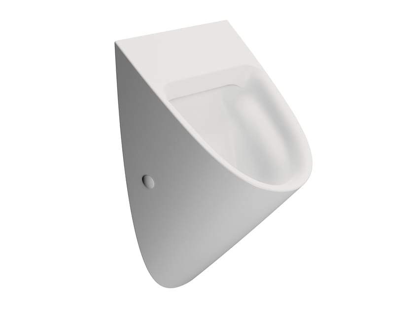 COLOR ELEMENTS 31X30 Suspended ceramic urinal By GSI ceramica