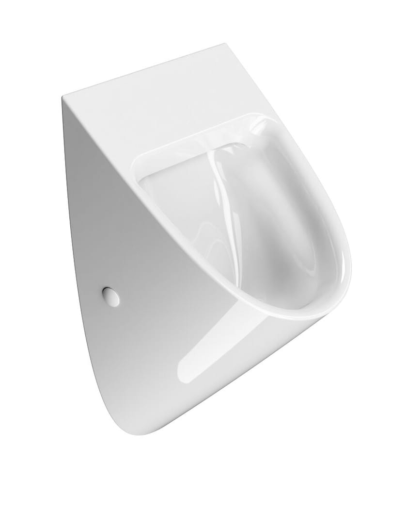 COLOR ELEMENTS 31X30 Suspended ceramic urinal By GSI ceramica