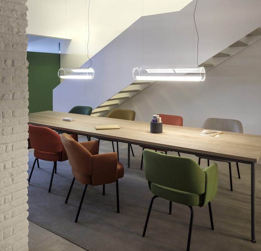 GUISE LED Borosilicate glass pendant lamp By Vibia | design Stefan Diez