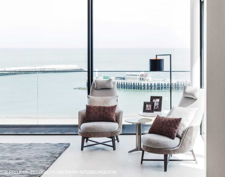 GUSCIOALTO | GUSCIOALTO SOFT | Fabric armchair By Flexform design Antonio Citterio