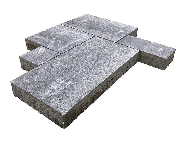 FIVE STONES Concrete paving block By Gallotta