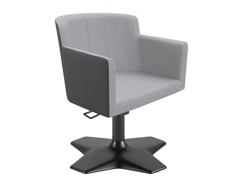 DORIAN BASE CROSS Hairdresser chair By Gamma & Bross