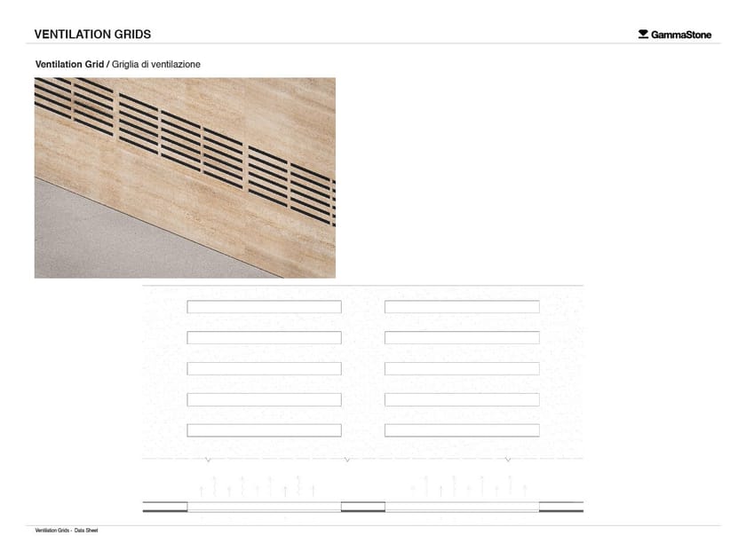 GAMMASTONE AIR TECHNOLOGY Natural stone facade element By GammaStone