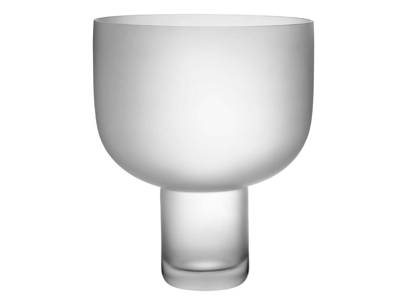 NEBL Vase aus Milchglas By Gejst | design Michael Rem