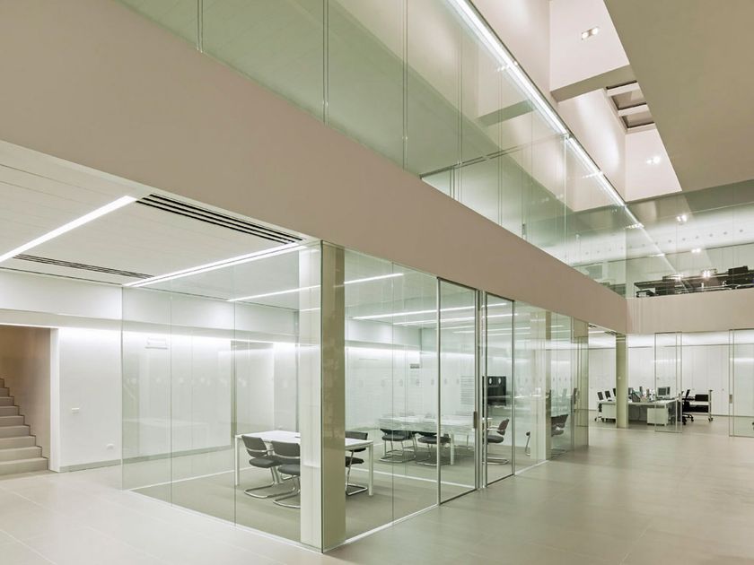 Gemino System: Partitions and interior lighting | Archiproducts