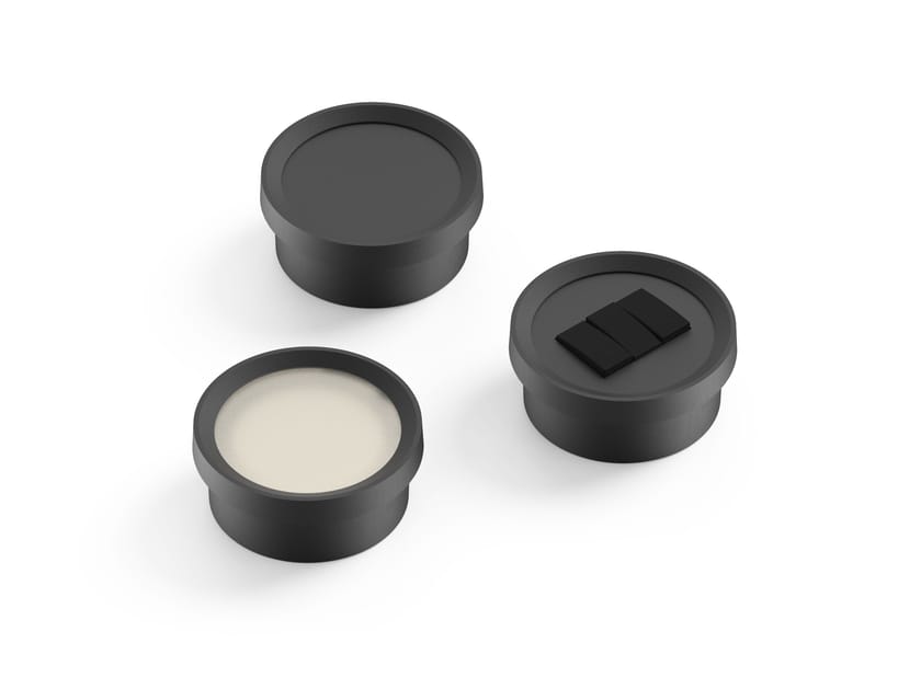 MODULES DOT GRAPHITE Switch plate By Genuit