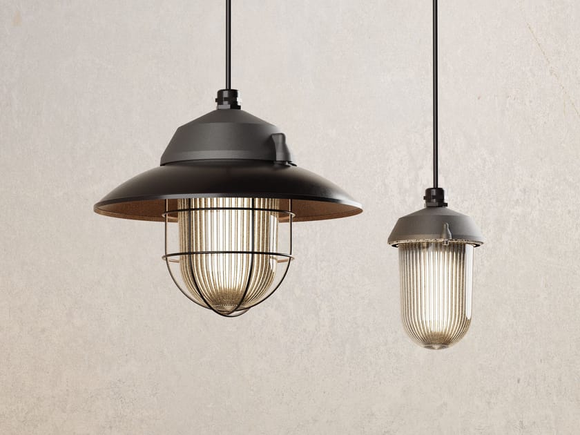 GLOBO GRAPHITE Outdoor pendant lamp By Genuit