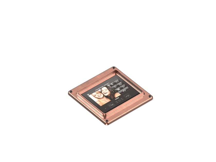 WALLPLATE COPPER Switch plate By Genuit