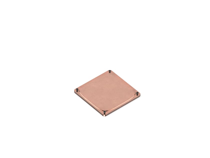WALLPLATE COPPER Switch plate By Genuit