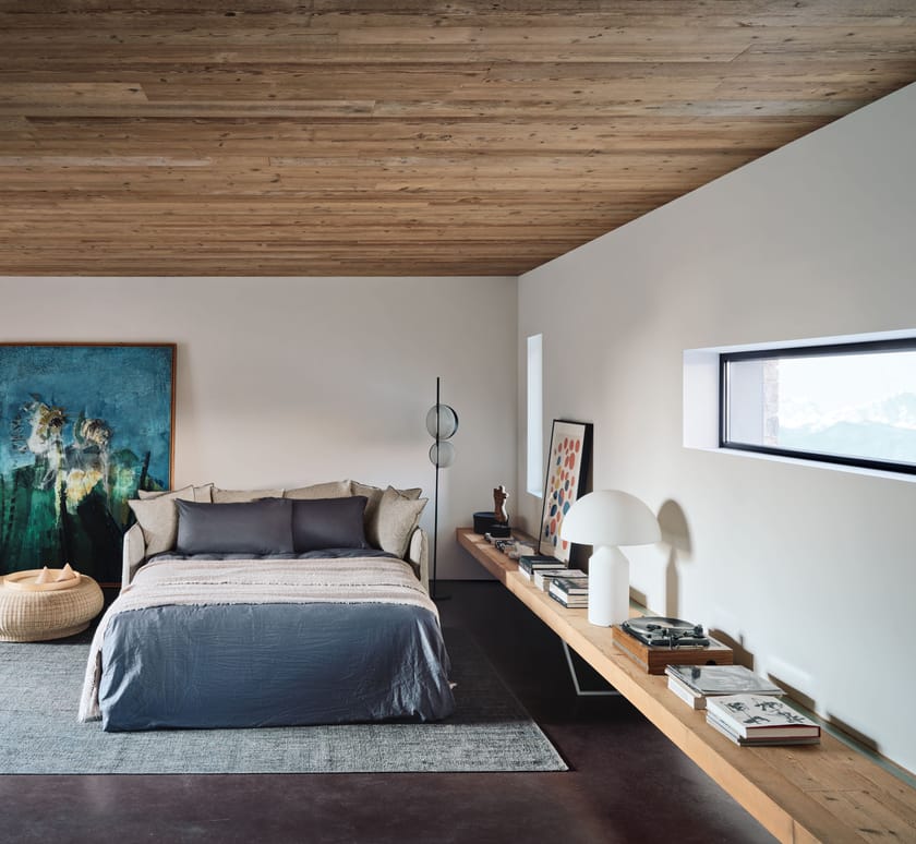 GHOST 15 Sofa bed By Gervasoni | design Paola Navone