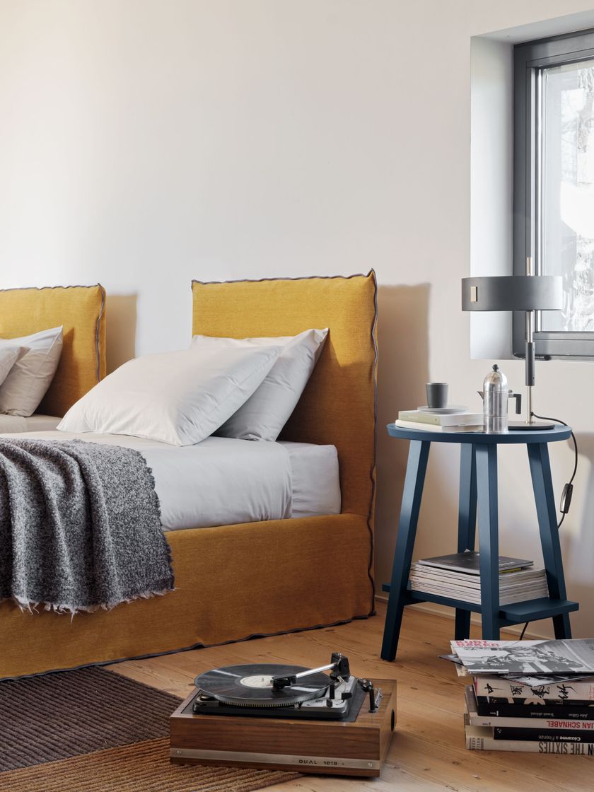 GHOST 8O S Single bed with removable cover By Gervasoni | design Paola ...