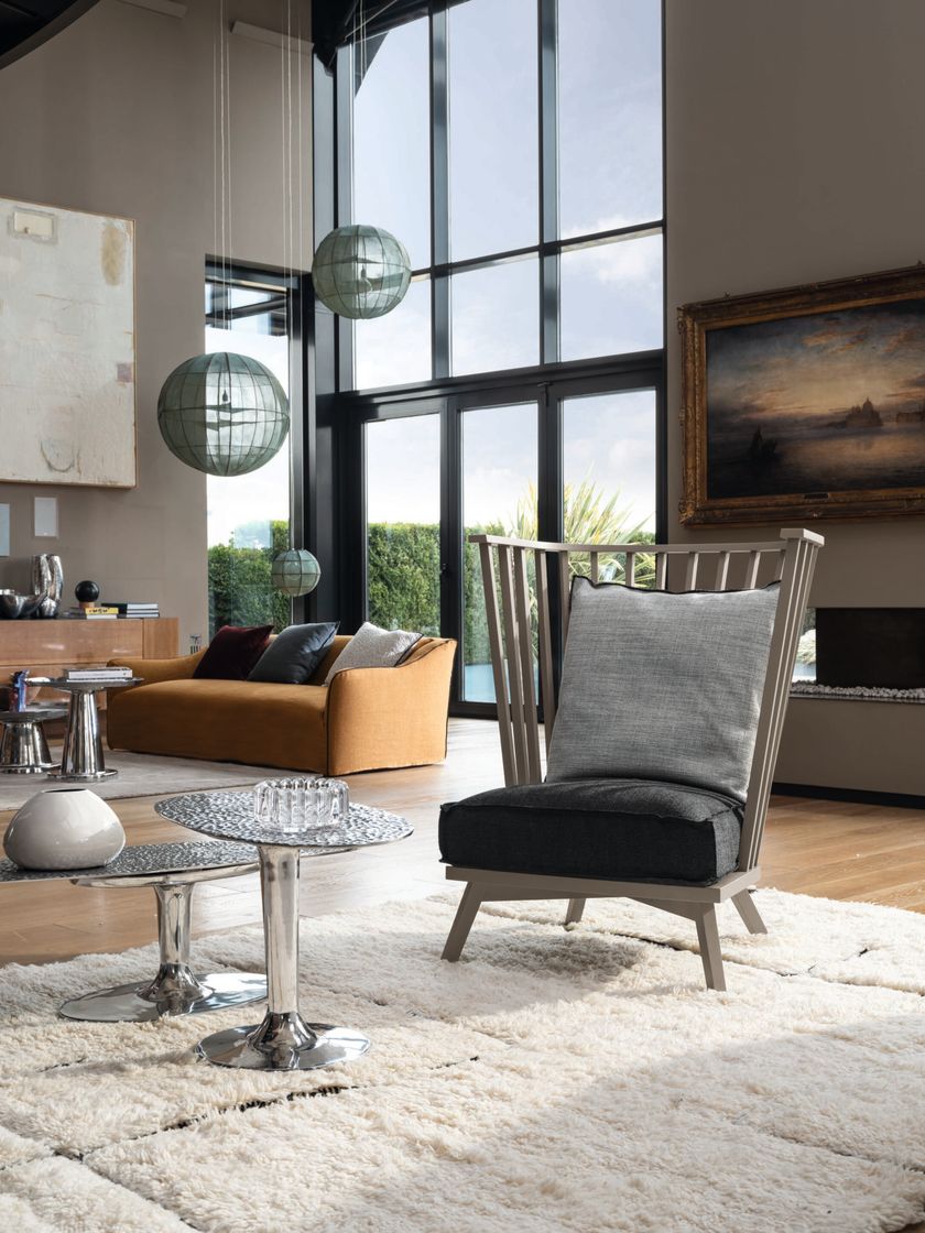 GRAY 06 Armchair By Gervasoni | design Paola Navone