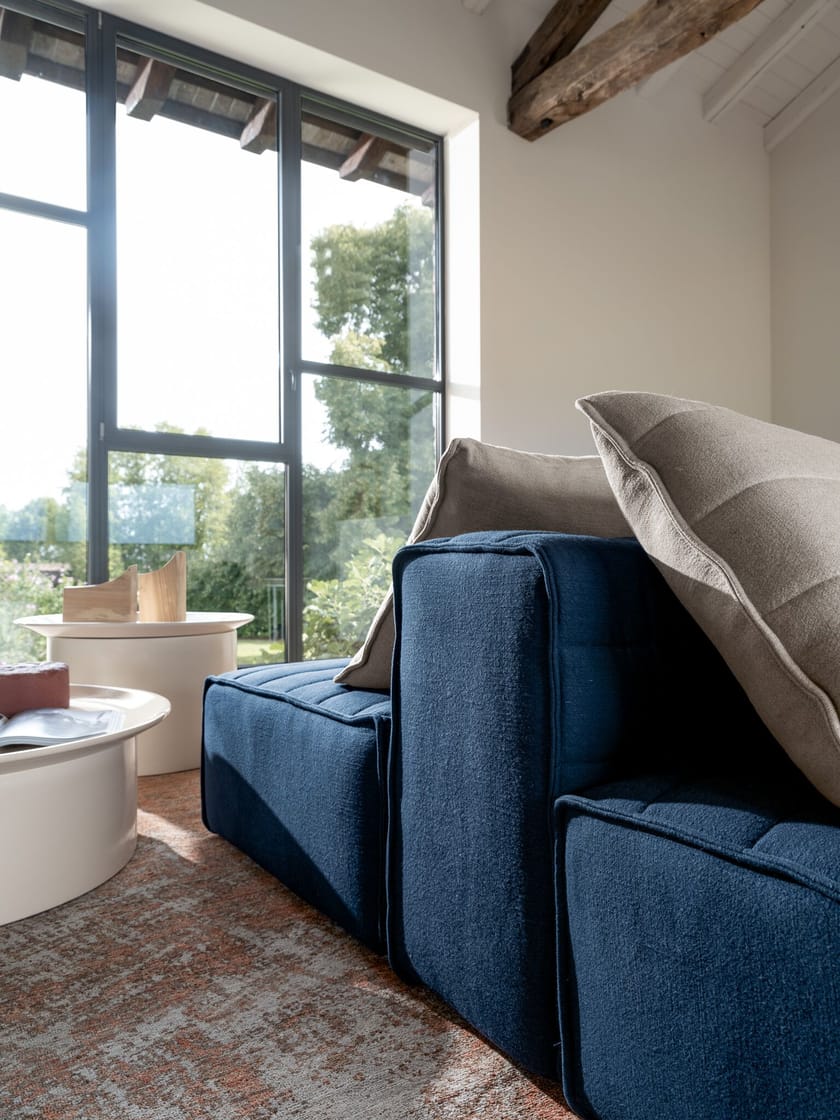 SAMET D Double-sided modular fabric sofa By Gervasoni