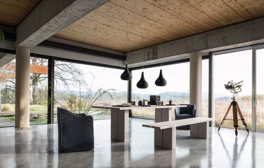 YAKU Rectangular wooden table By Gervasoni | design Gabriele & Oscar ...
