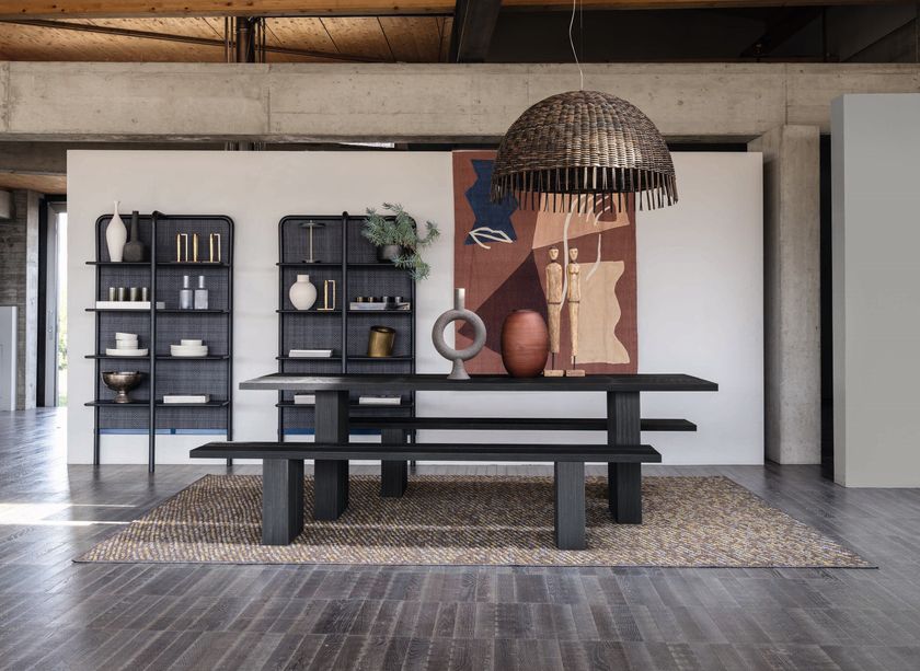 YAKU Rectangular wooden table By Gervasoni | design Gabriele & Oscar ...