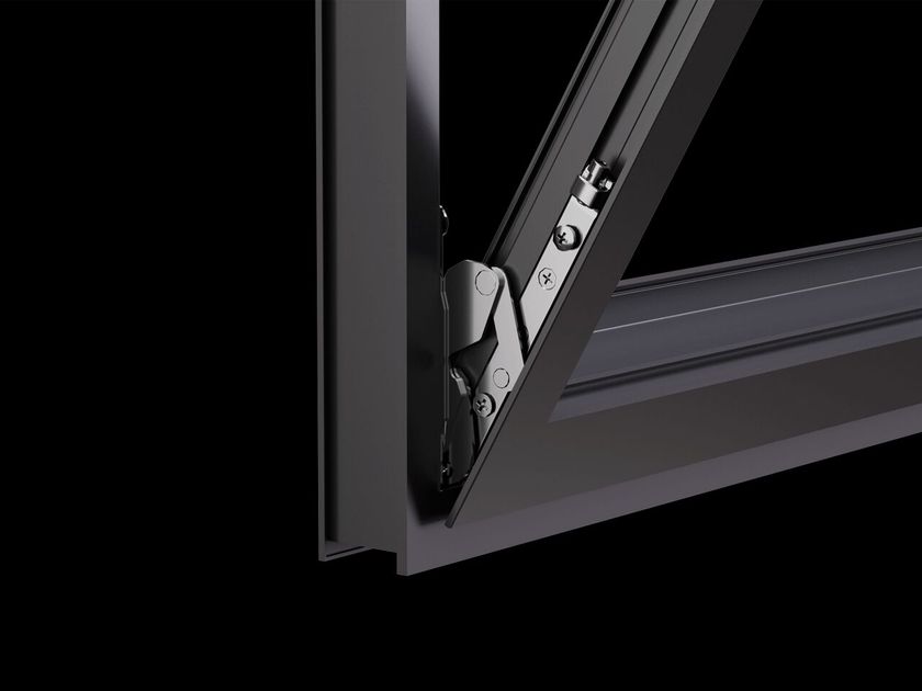 C.H.I.C. BOTTOM HUNG Concealed window hinge By Giesse