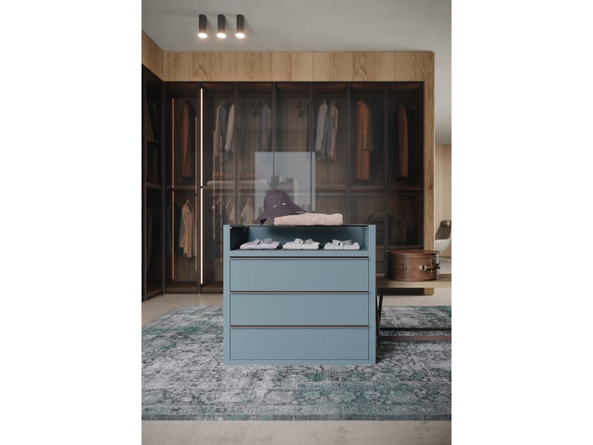 CA02 ATENA Walk-in wardrobe By Giessegi